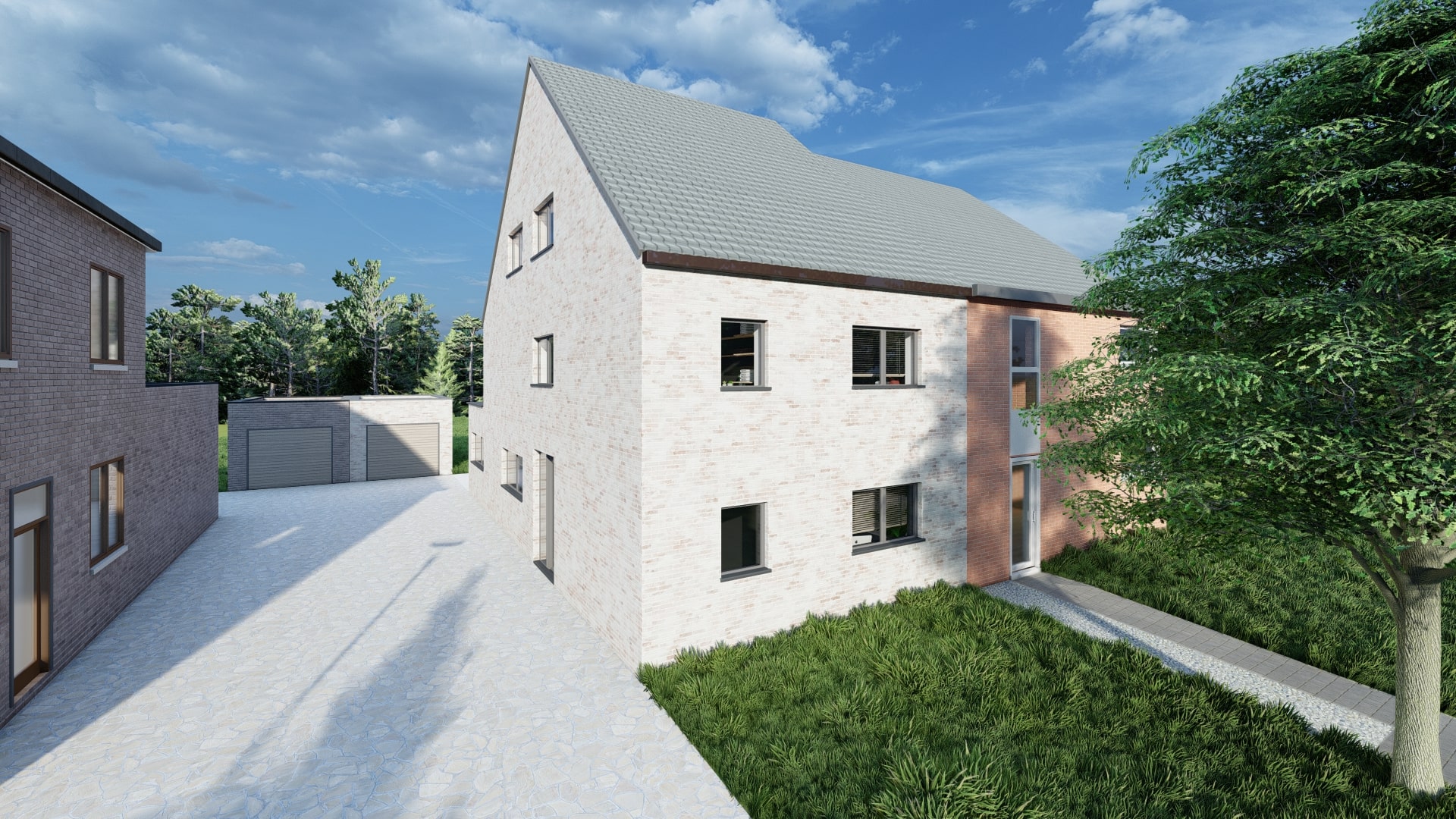 02- New building project in Zaventem - EK Architect